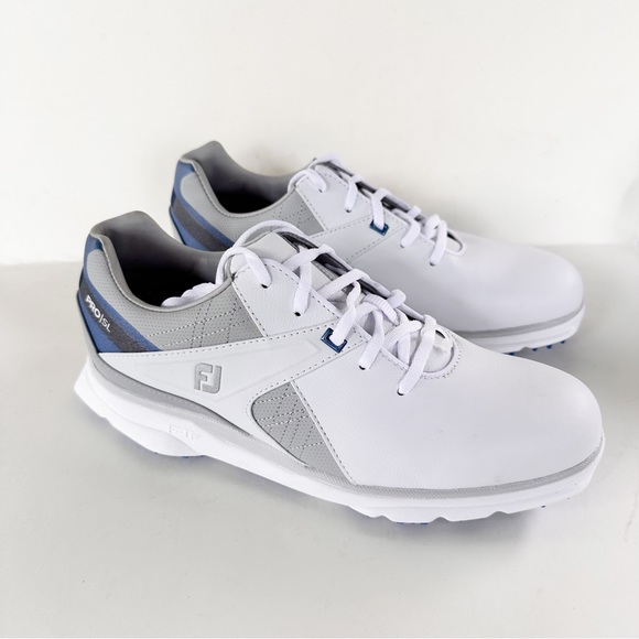 FootJoy | Shoes | Footjoy Mens Wide Pro Sl Golf Shoes Leather White ...